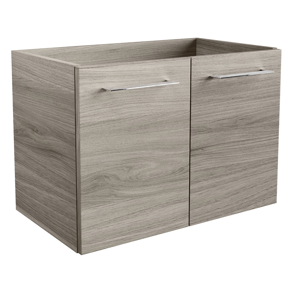 Dwudrzwiowa szafka pod umywalkę 59,8 cm szary dąb Lima Fackelmann 84812 ...