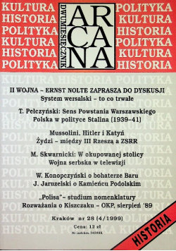 Dwumiesięcznik Arcana Nr 28 / 99 - Opracowanie zbiorowe | Książka w Empik