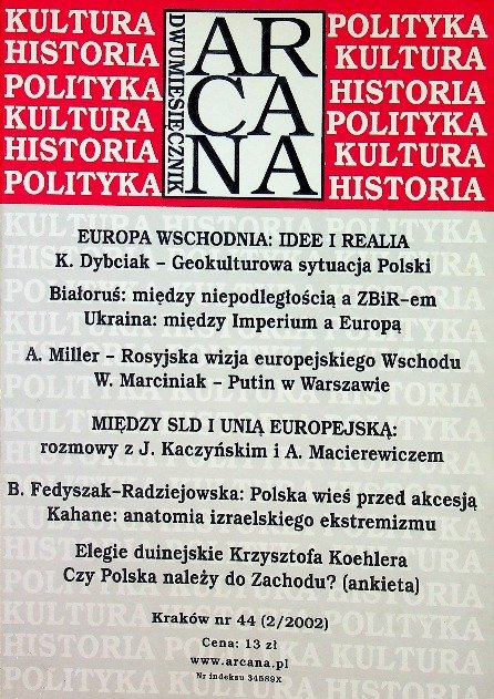 Dwumiesięcznik Arcana nr 44 - W opisie | Książka w Empik