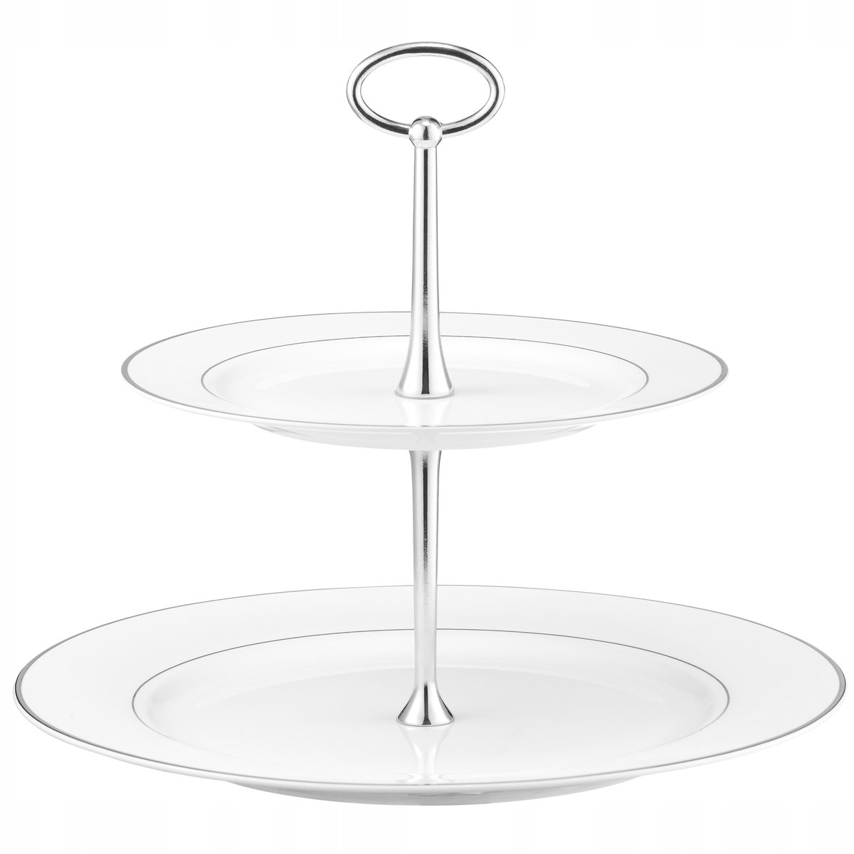 Dwupoziomowa Patera Aura Silver Ambition - Ambition | Sklep EMPIK.COM