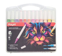 Dwustronne markery 24 kolory - Kayet - KAYET | Sklep EMPIK.COM