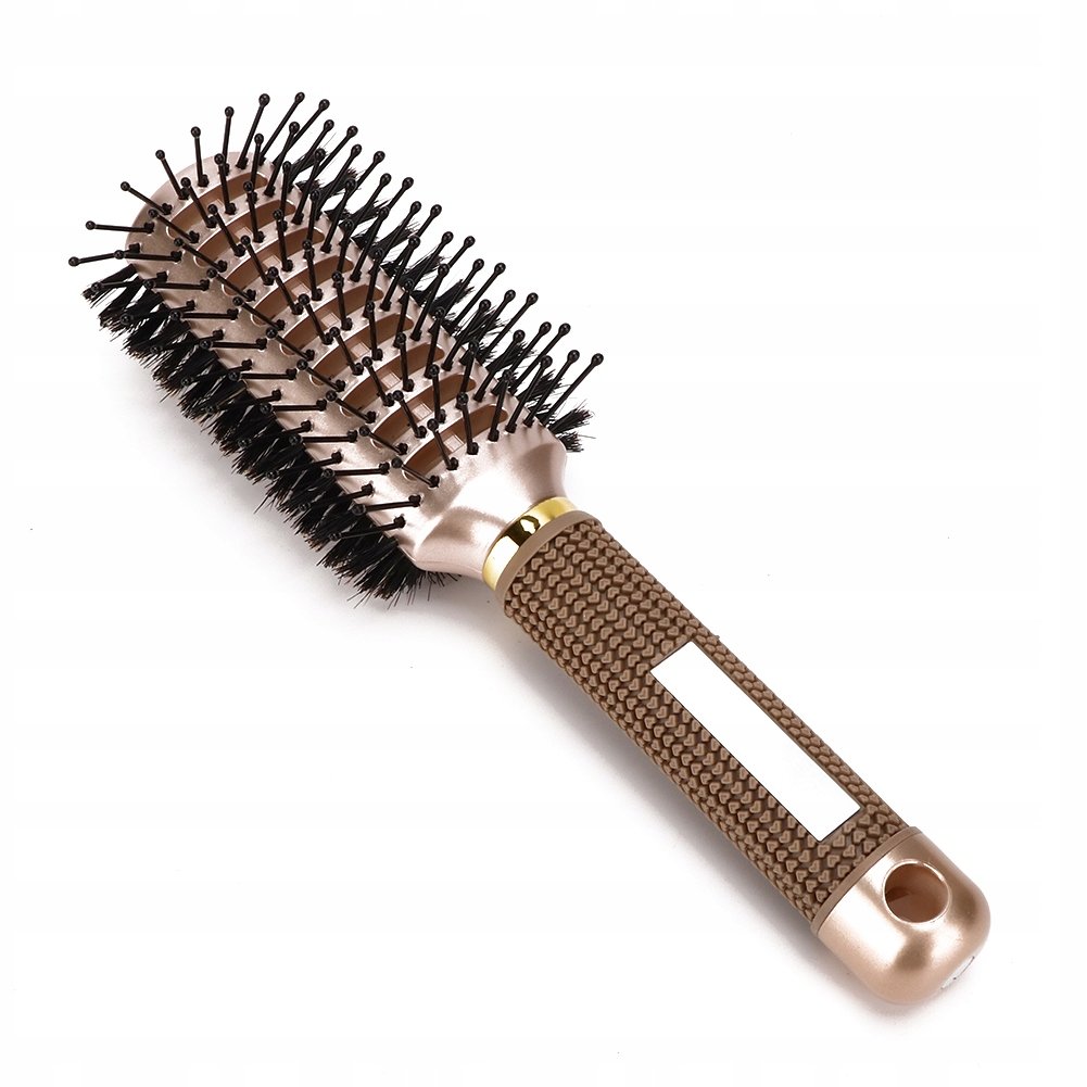 Dwustronny Grzebień Barberski do Teksturowania Włosów Męski do ...