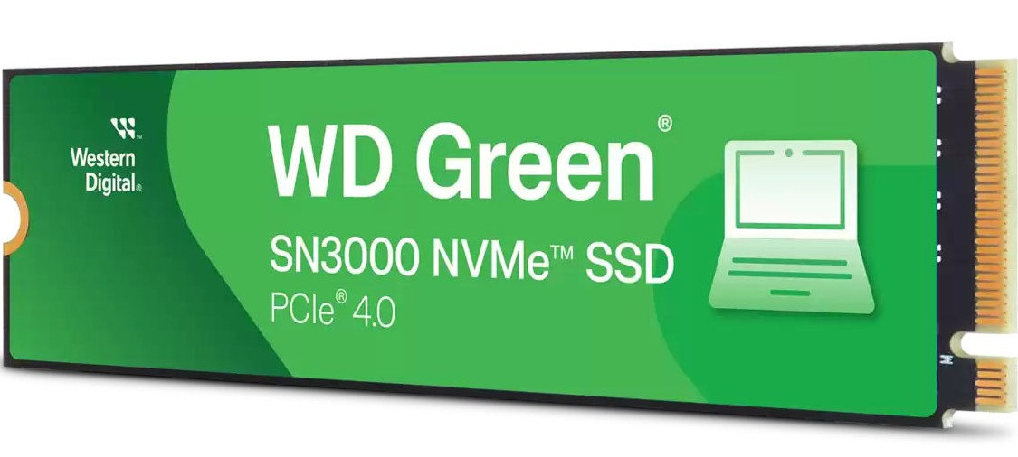 Dysk WD Green SN3000 SSD 500GB M.2 PCIe NVMe Gen4 WDS500G4G0E - Western Digital | Sklep EMPIK.COM