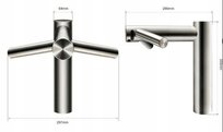 Dyson airblade wash+dry WD 05 tall wysoka suszarka - Dyson | Sklep ...