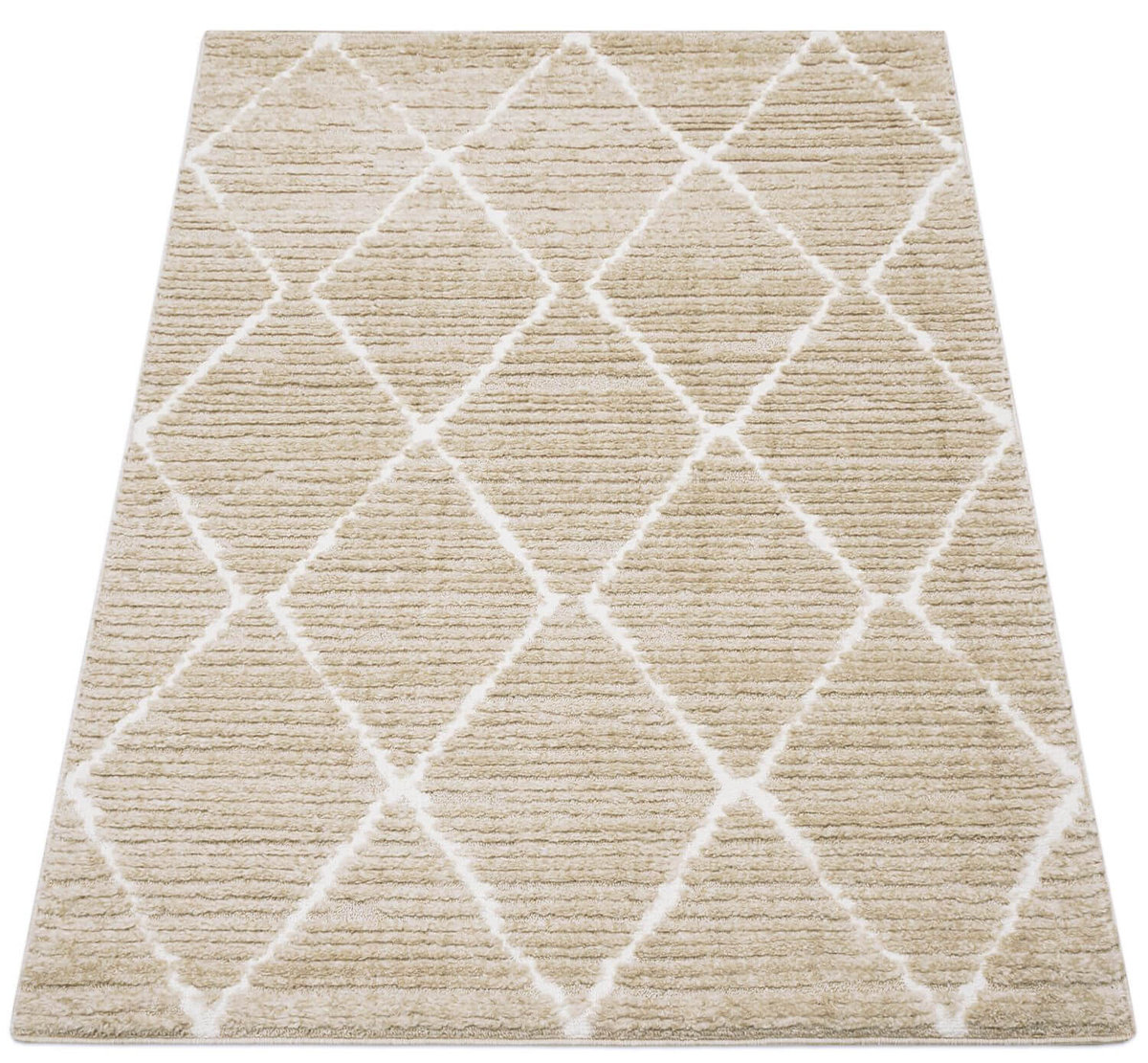 Dywan Boho Shaggy Beżowy Kremowy Ales 07 80 x 120 cm - Eureka | Sklep ...