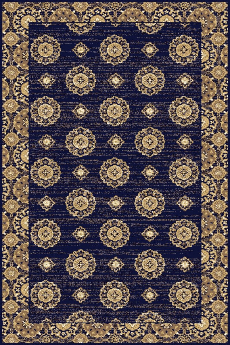 Dywan do salonu Agnella BERISSO Granatowy ADEL-133x190 cm - Agnella ...