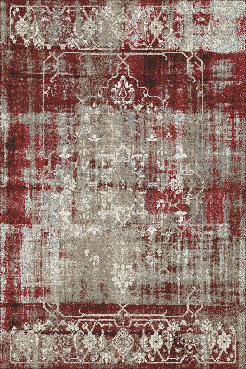 Dywan do salonu Agnella UKRAS Czerwony LIDA-133x190 cm - Agnella ...
