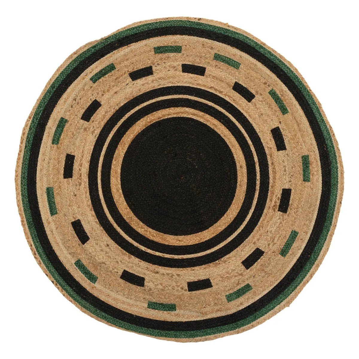 Dywan jutowy okrągły 118 cm Ruggo - MIA home | Sklep EMPIK.COM