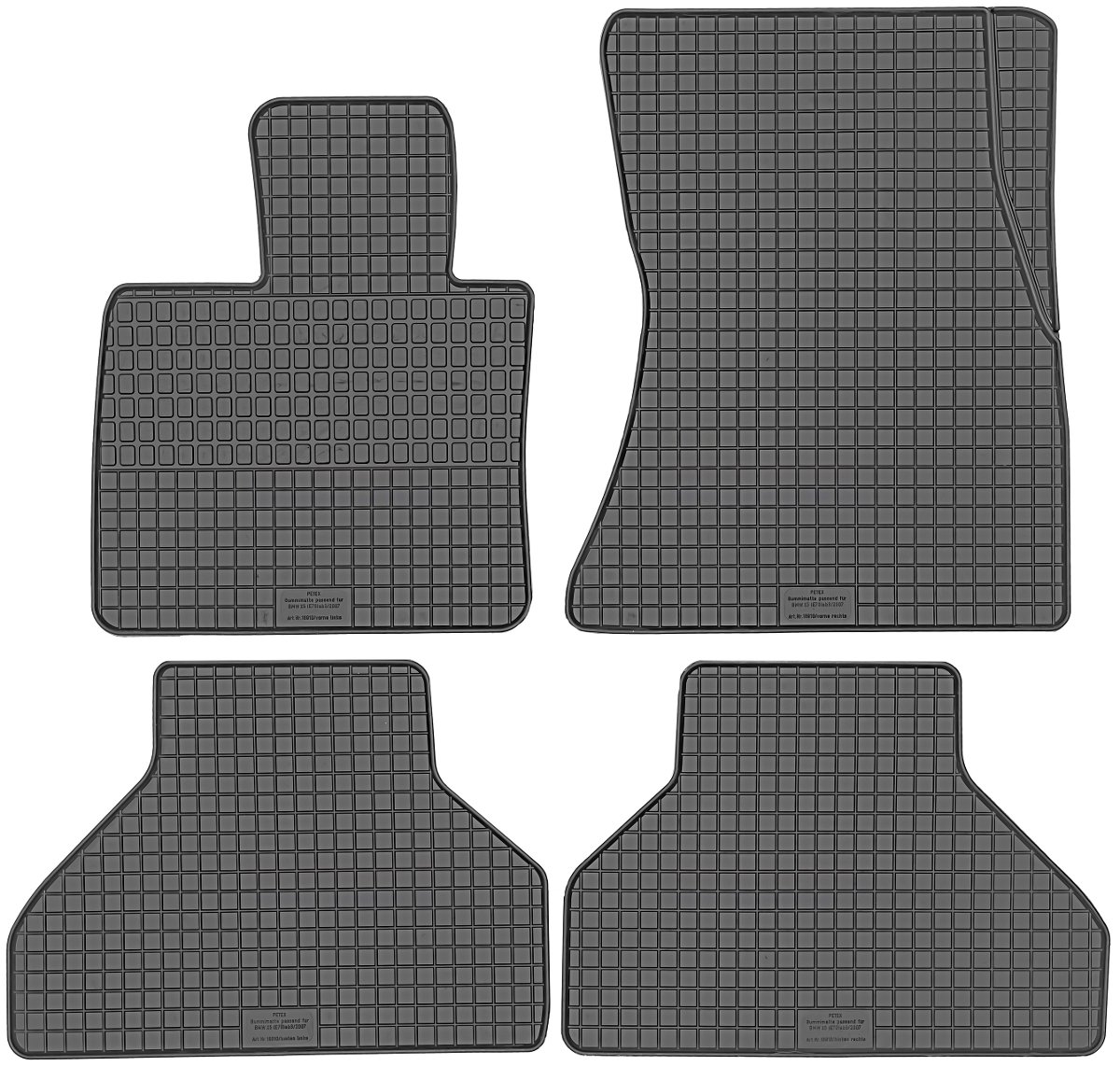 Dywaniki gumowe, Bmw X5 E70 SuV od 2007-2013r. PeteX P16910 - Petex | Motoryzacja EMPIK