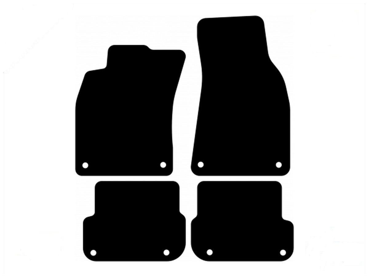 Dywaniki "Prestige" Audi A6 C6 | 2008-2011 | Avant Facelift - Inna ...