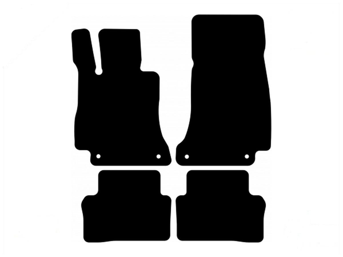 Dywaniki "Prestige" Mercedes AMG GT X290 | 2018-2024 | Coupé | 4 doors - Inna marka ...