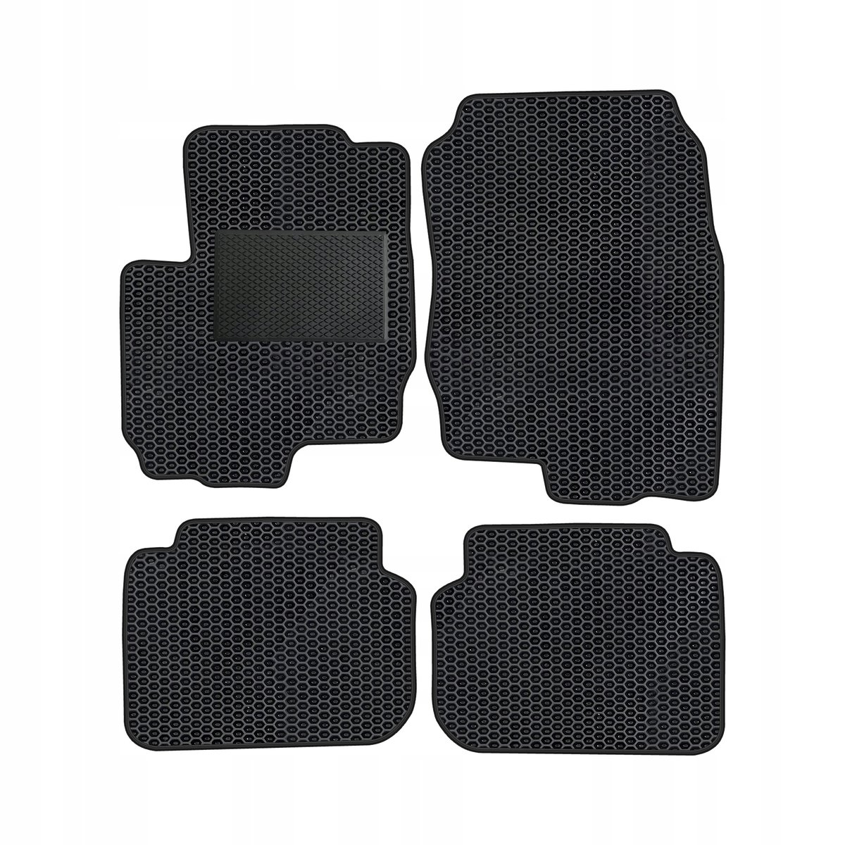 Dywaniki samochodowe Gumowe EVA do Mitsubishi Colt VI 2005-2012 5-drzwi - moto-MOLTICO ...