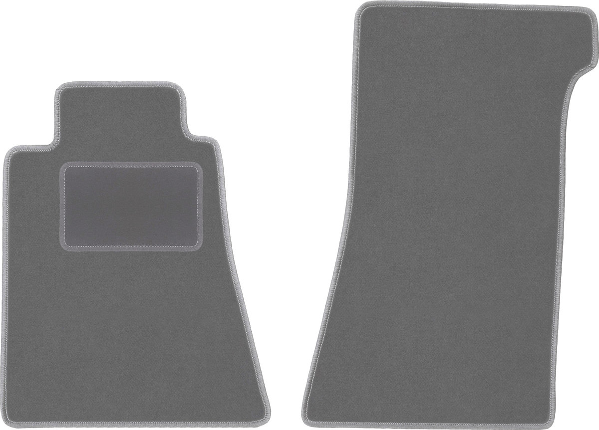 Dywaniki samochodowe na przód do Mercedes SL R107 bez katalizatora (1971-1989) coupe welurowe ...