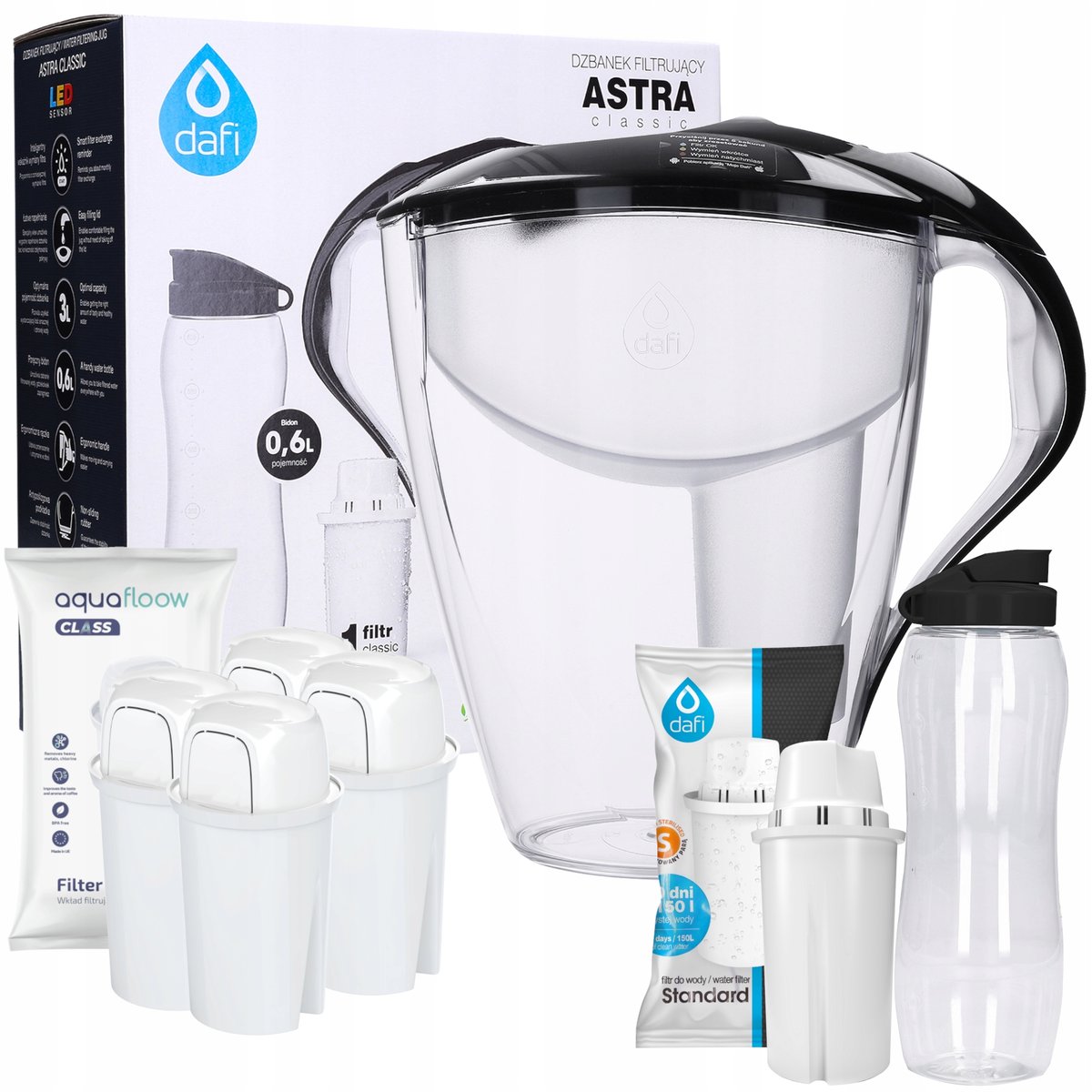 Dzbanek Filtrujący Dafi Astra 3L Classic + 4X Af - Dafi | Sklep EMPIK.COM