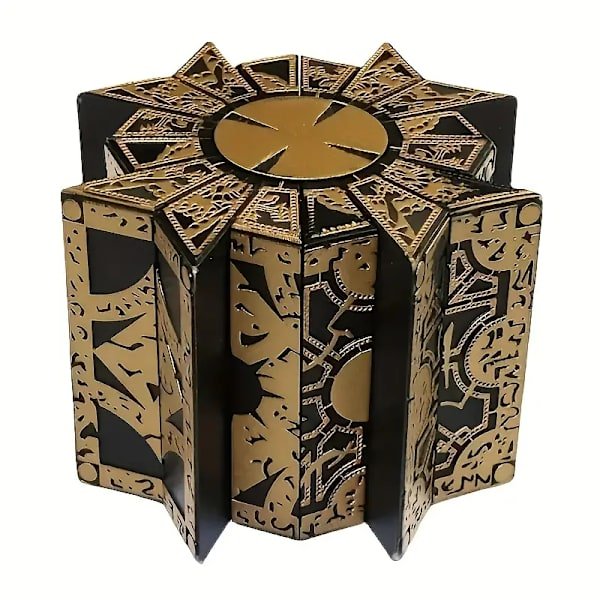 Działający Lemarchand's Lament Configuration Lock Puzzle Box z ...