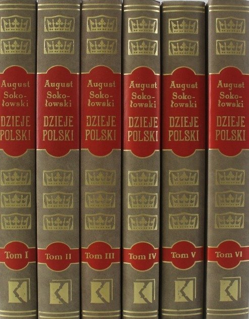 Dzieje Polski Ilustrowane Tom 1 do 6 - Sokołowski August | Książka w Empik