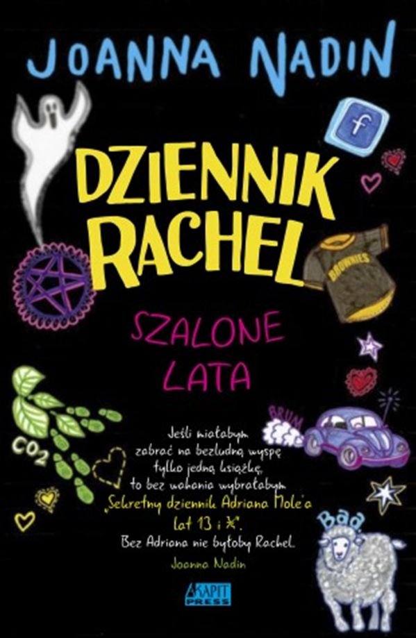 Dziennik Rachel. Szalone lata. Tom 4 - Nadin Joanna | Książka w Empik