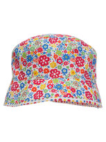 Dziewczęcy kapelusz z wzorem w kwiatuszki Doll r.53 - Doll | Sklep EMPIK.COM