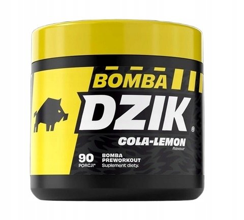 DZIK BIMBA COLA LEMON 300g Przedtreningówka 90 porcji - WK Dzik | Sport ...