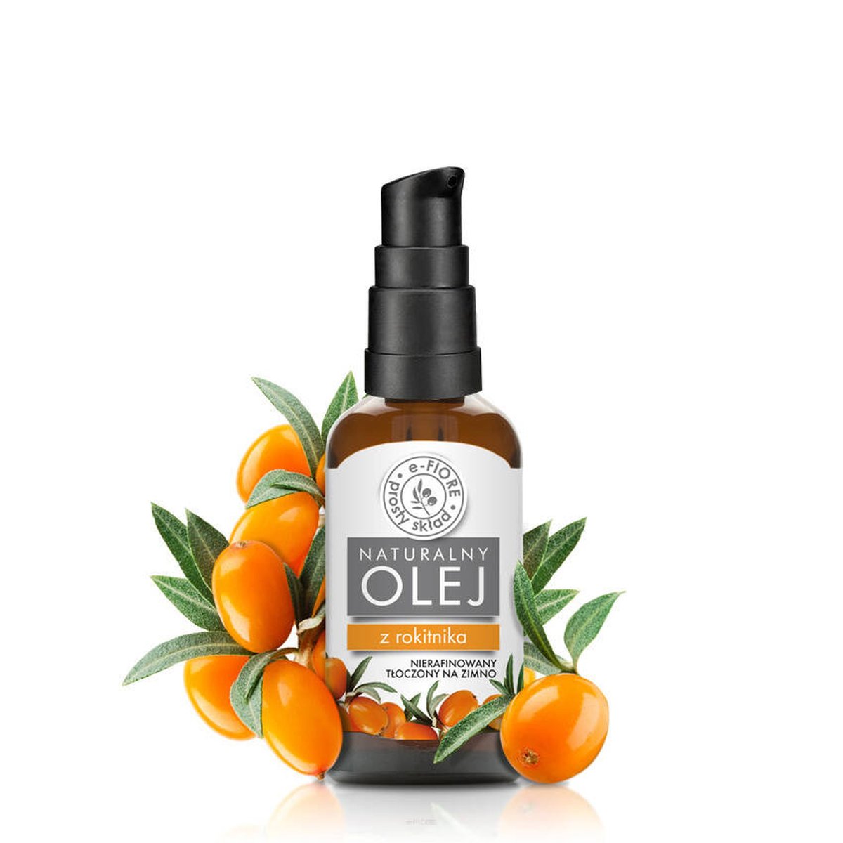 E-Fiore, Nierafinowany Olejek z Rokitnika, 50ml | Sklep EMPIK.COM
