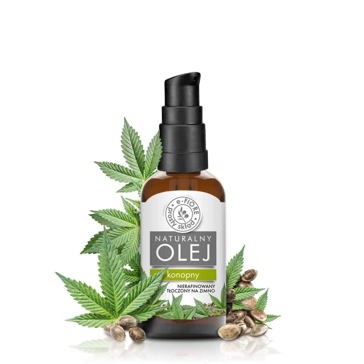 E-Fiore, Olej Konopny, 50ml | Sklep EMPIK.COM