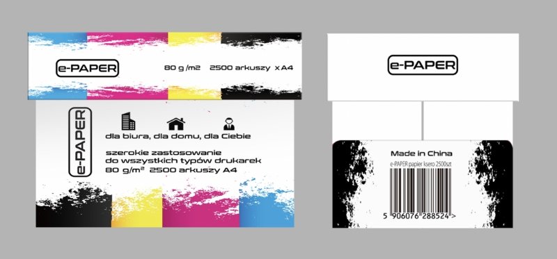 e-PAPER papier ksero A4 80g/m2 KARTON - Inna marka | Sklep EMPIK.COM