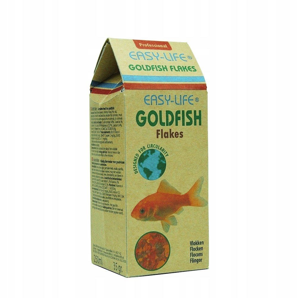 Easy-Life goldfish flakes 250 ml, pokarm dla ryb (ELG0250) - Easy Life ...