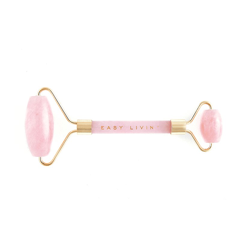 Easy Livin', Roller do masażu twarzy z różowego kwarcu | Sklep EMPIK.COM