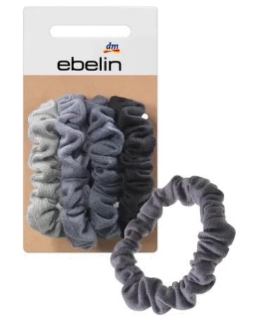 Ebelin, Mieszanka kolorów gumek do włosów, 4 sztuki | Sklep EMPIK.COM
