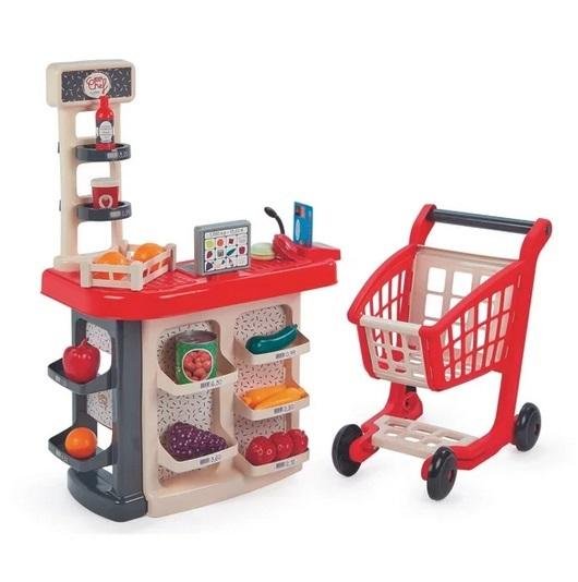 EC 100% Chef Supermarket z wózkiem - Simba | Sklep EMPIK.COM