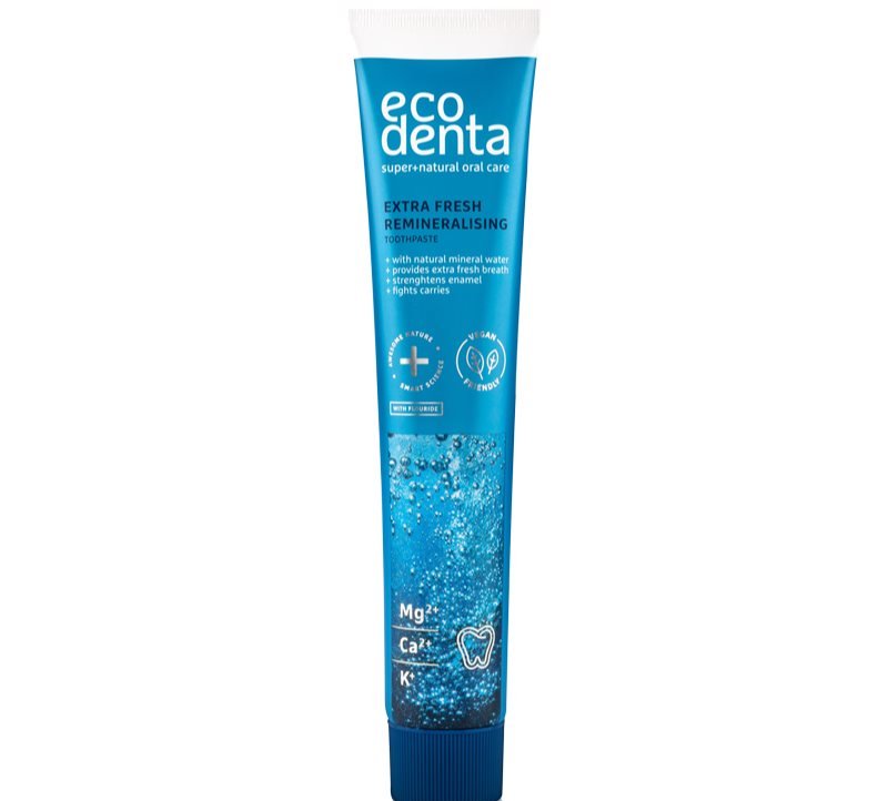 Ecodenta Extra Fresh and Remineralising remineralizująca pasta do zębów ...
