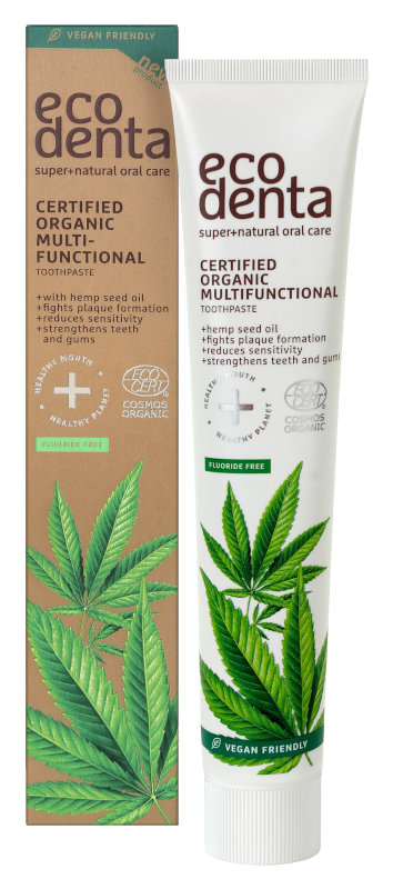 ECODENTA Multifunkcyjna pasta do zębów z olejkiem konopnym 75 ml ...