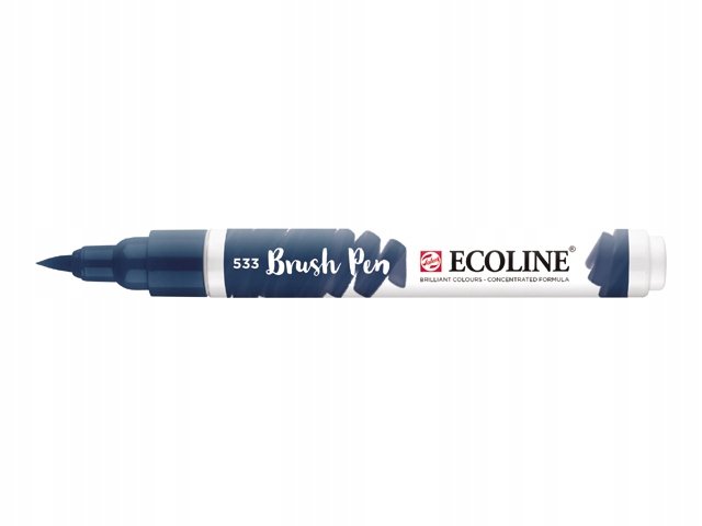 ECOLINE BRUSHPEN INDIGO - Marker wodny - TALENS ECOLINE | Sklep EMPIK.COM
