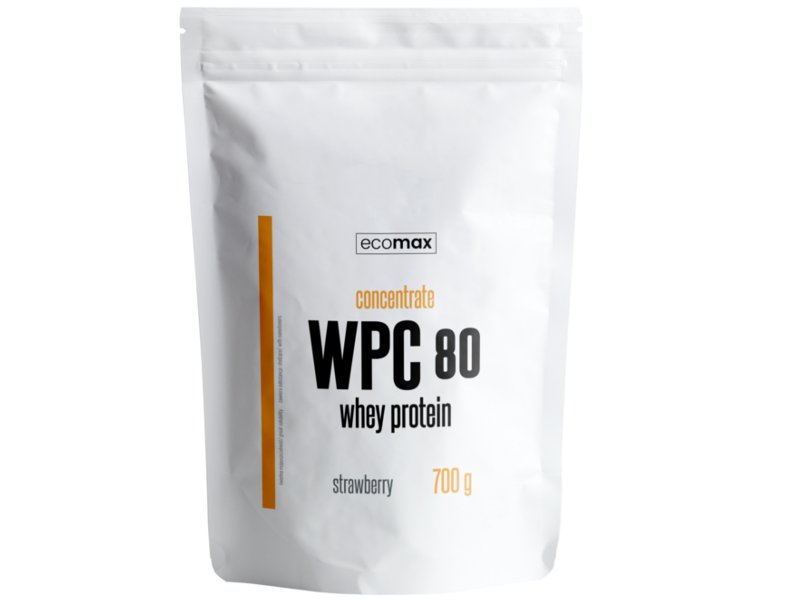 Ecomax, WPC 80 Whey Protein, czekolada, 700 g - Ecomax | Sport Sklep EMPIK.COM