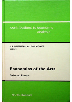 Economics of the Arts - | Książka w Empik