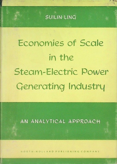 Economies of Scale in the Steam-Electric Power Generating Industry ...