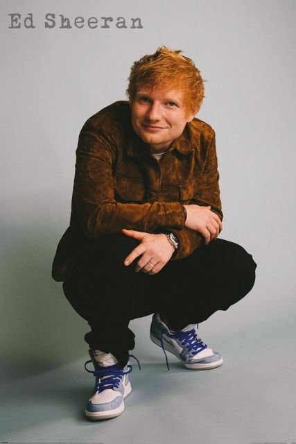 Ed Sheeran Crouch - plakat - Ed Sheeran | Sklep EMPIK.COM