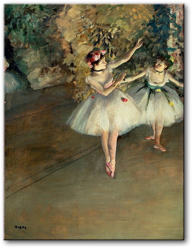Edgar Degas, Dwie baletnice na scenie. - PR05751 - PRINTORAMA | Sklep ...