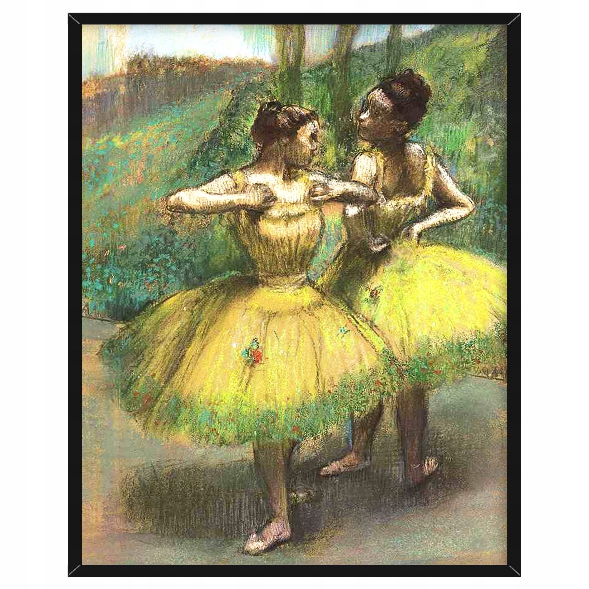 Edgar Degas Żółte tancerki OBRAZ 50x40 - ANTYKWARIAT "CZUŁA JEST NOC" JAKUB MLECZKO | Sklep ...
