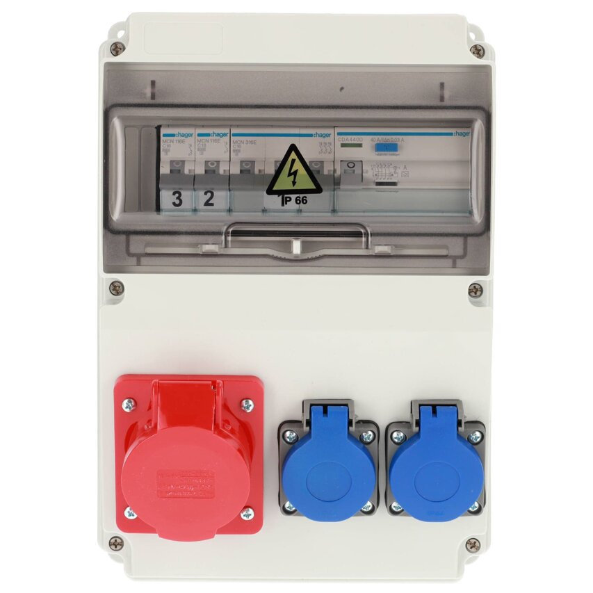 Edo Solutions, Rozdzielnica Budowlana Erbetka Wyposażona Astat 120 ...