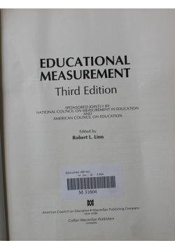 Educational Measurement - Opracowanie zbiorowe | Książka w Empik
