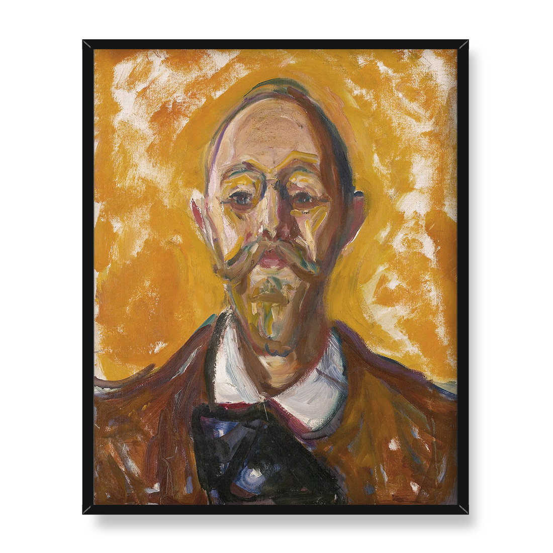 Edvard Munch Daniel Jacobson 40×50 W RAMIE - ANTYKWARIAT "CZUŁA JEST ...
