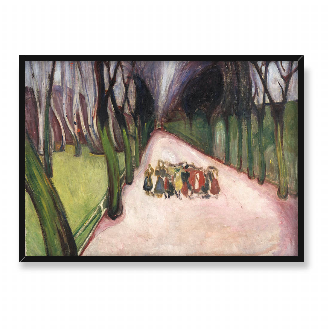 Edvard Munch Dzieci na ulicy 70×50 - ANTYKWARIAT "CZUŁA JEST NOC" JAKUB ...