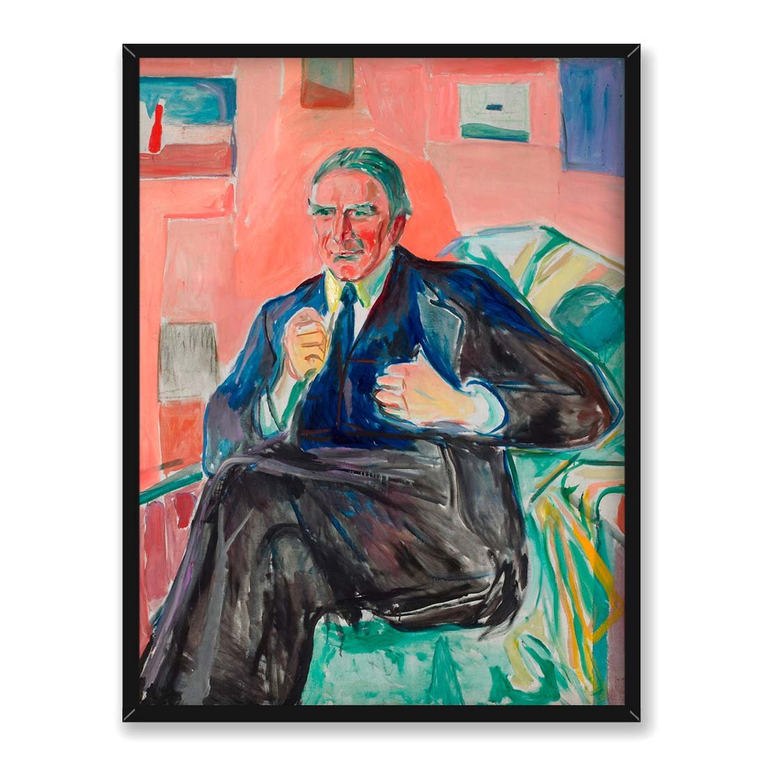 Edvard Munch Henrik Bull 30×40 - ANTYKWARIAT "CZUŁA JEST NOC" JAKUB ...