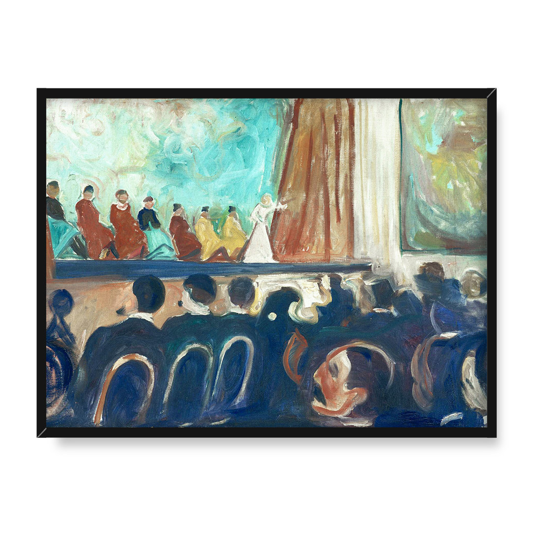 Edvard Munch Kabaret 40×30 - ANTYKWARIAT "CZUŁA JEST NOC" JAKUB MLECZKO ...