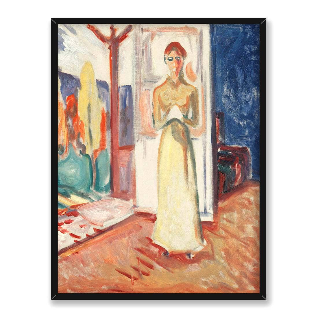 Edvard Munch Kobieta stojąca w drzwiach 30×40 - ANTYKWARIAT "CZUŁA JEST ...