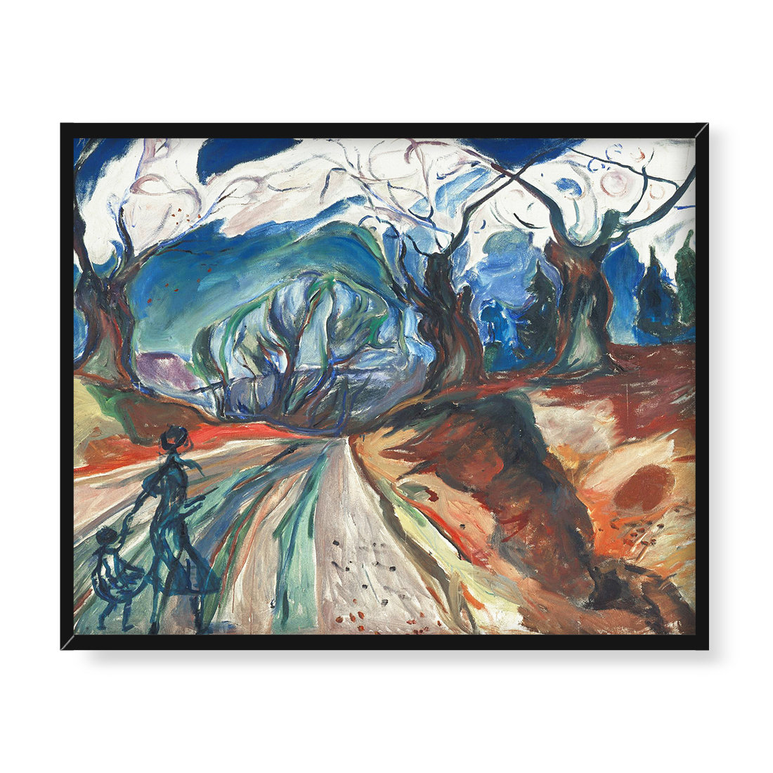 Edvard Munch Magiczny las 50×40 - ANTYKWARIAT "CZUŁA JEST NOC" JAKUB ...