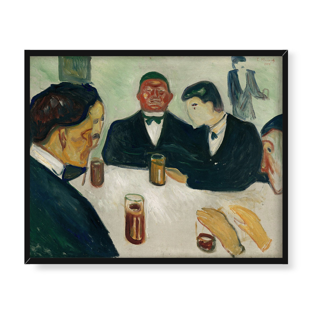 Edvard Munch Pijący 50×40 - ANTYKWARIAT "CZUŁA JEST NOC" JAKUB MLECZKO ...
