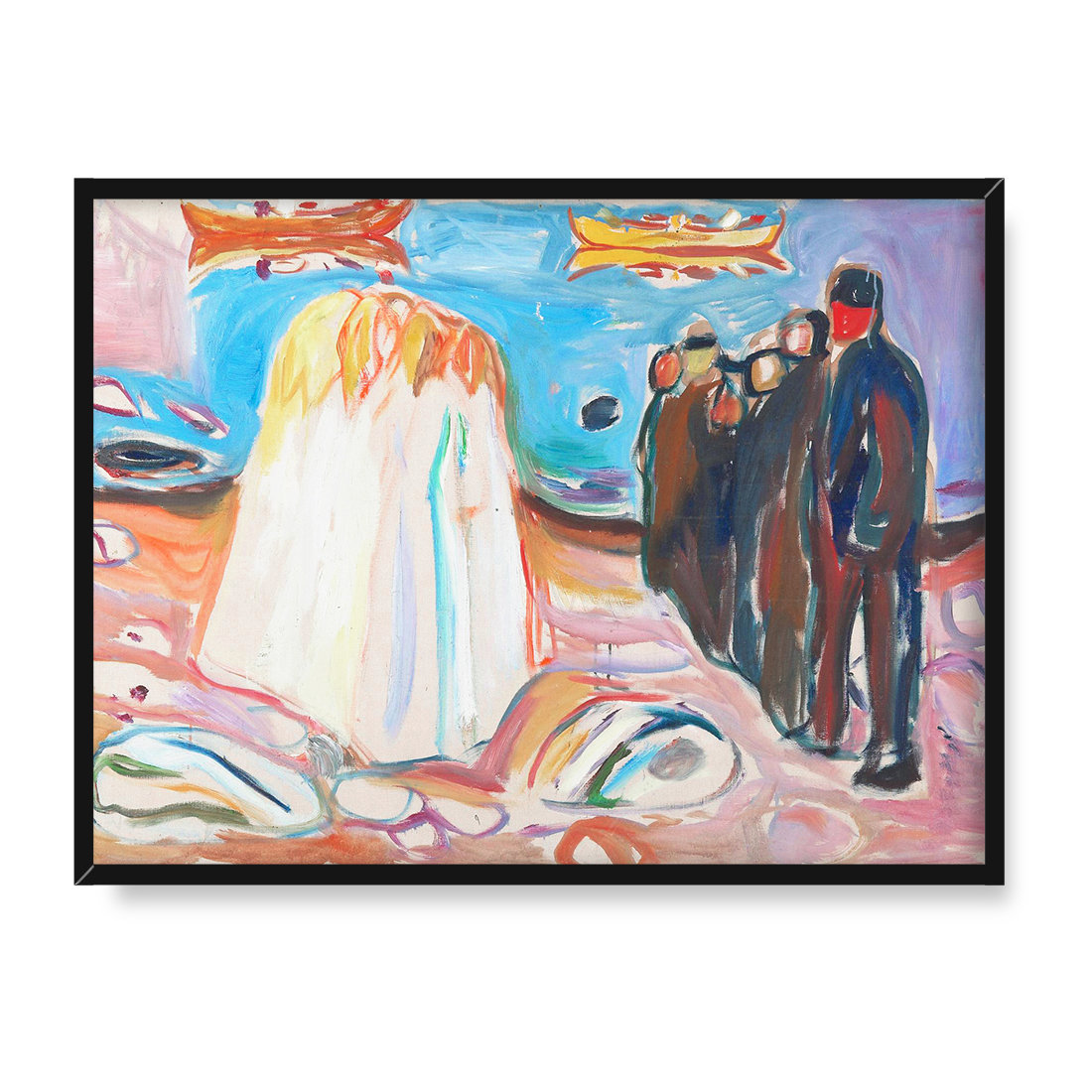 Edvard Munch Spotkanie 40×30 - ANTYKWARIAT "CZUŁA JEST NOC" JAKUB ...