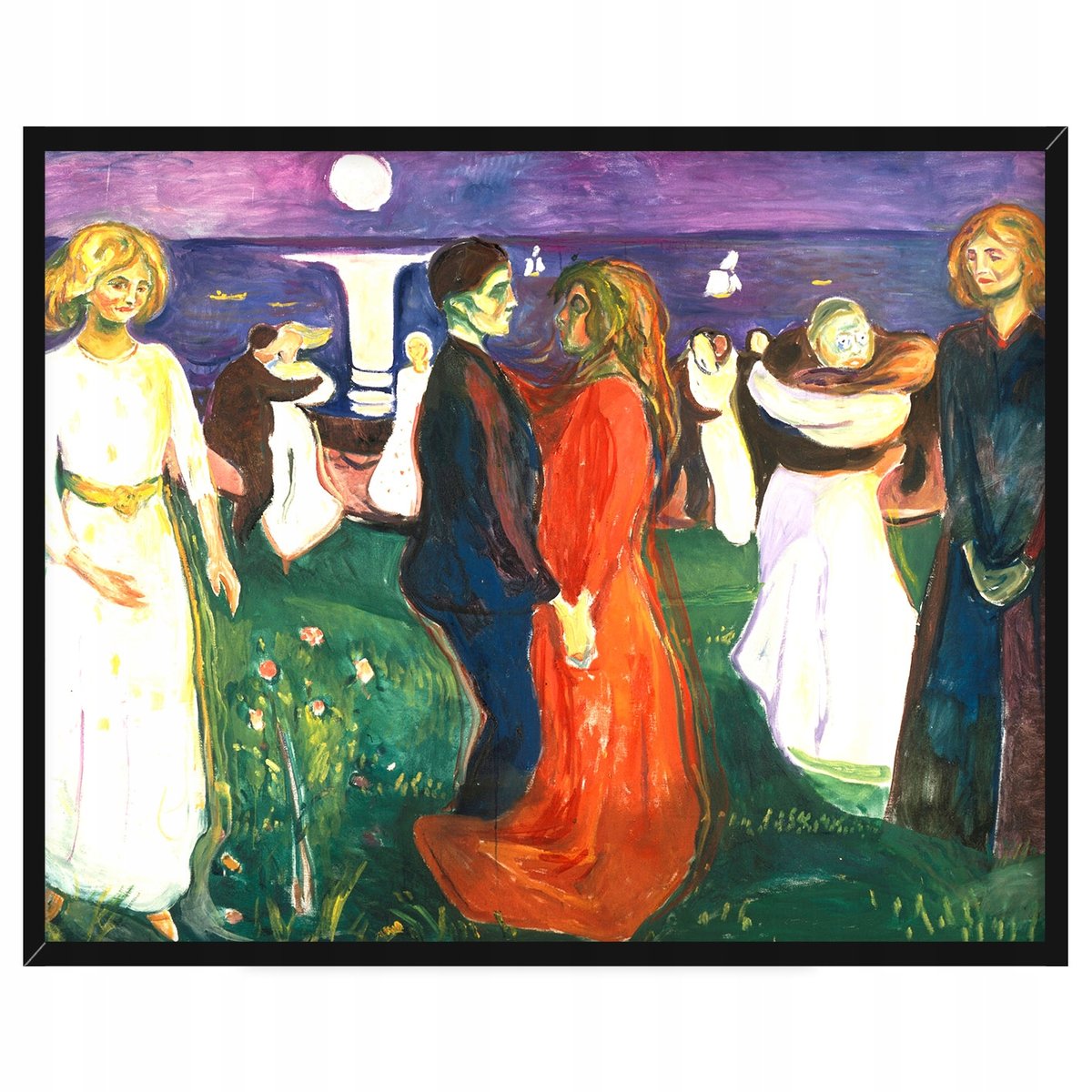 Edvard Munch Taniec życia 40x50 - ANTYKWARIAT "CZUŁA JEST NOC" JAKUB ...